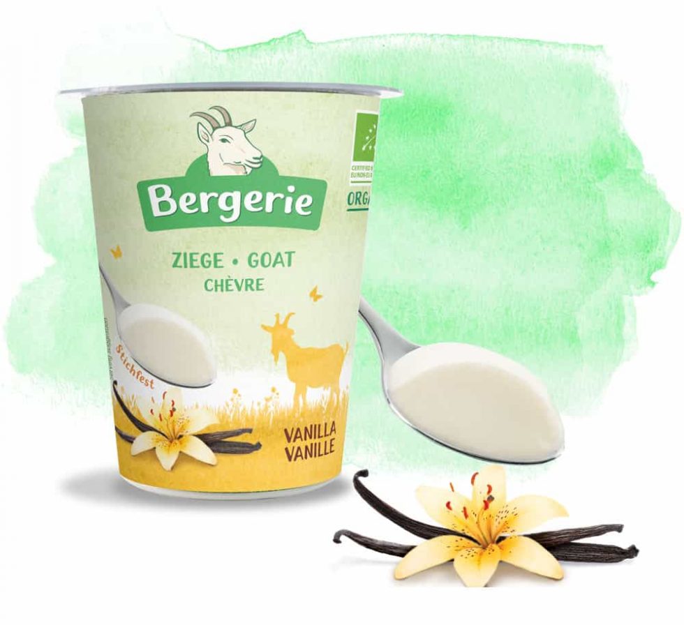 Le yaourt chèvre vanille - Bergerie